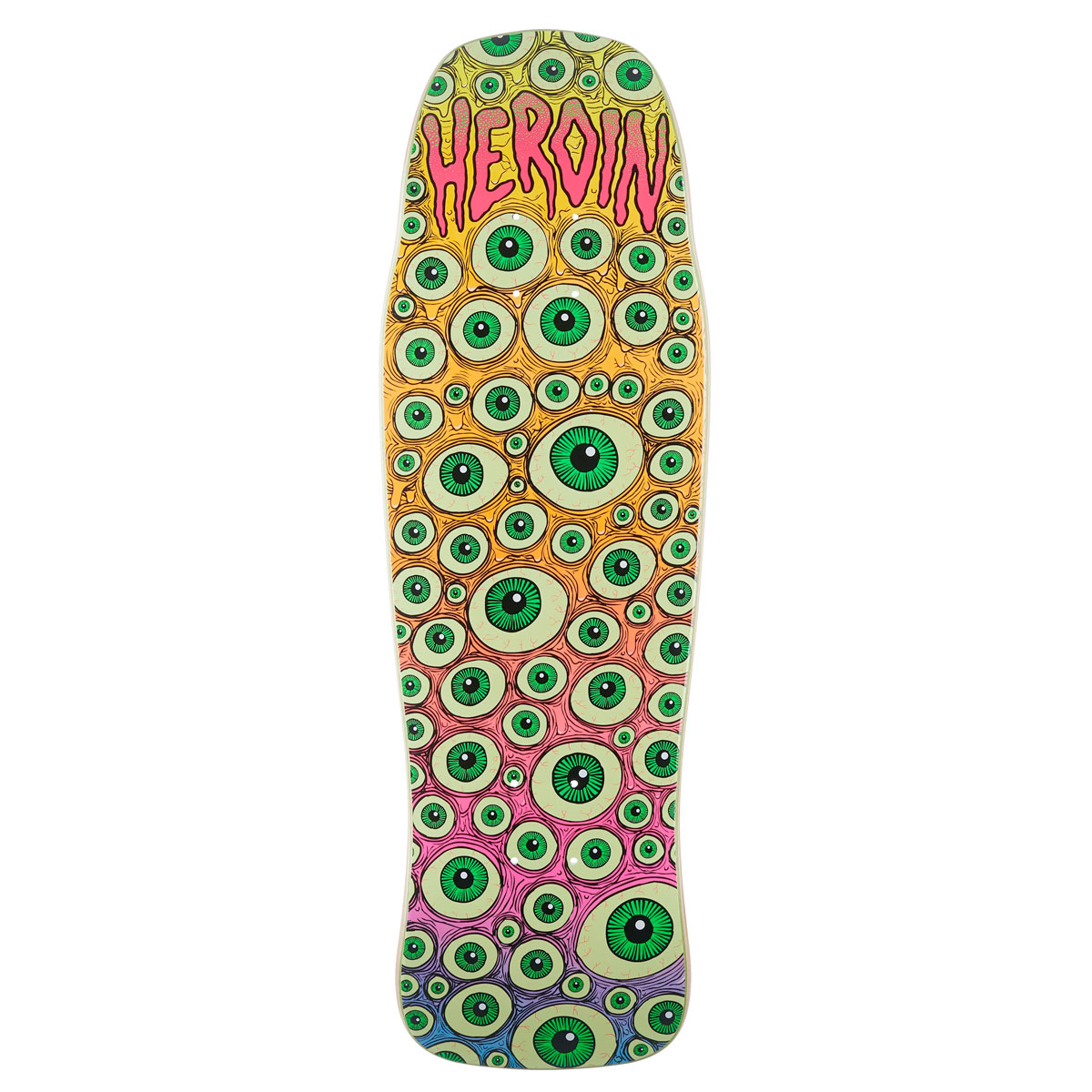 Heroin Skateboards ‘Mini Eyeballer’ 9″ Deck – Heroin Skateboards Store