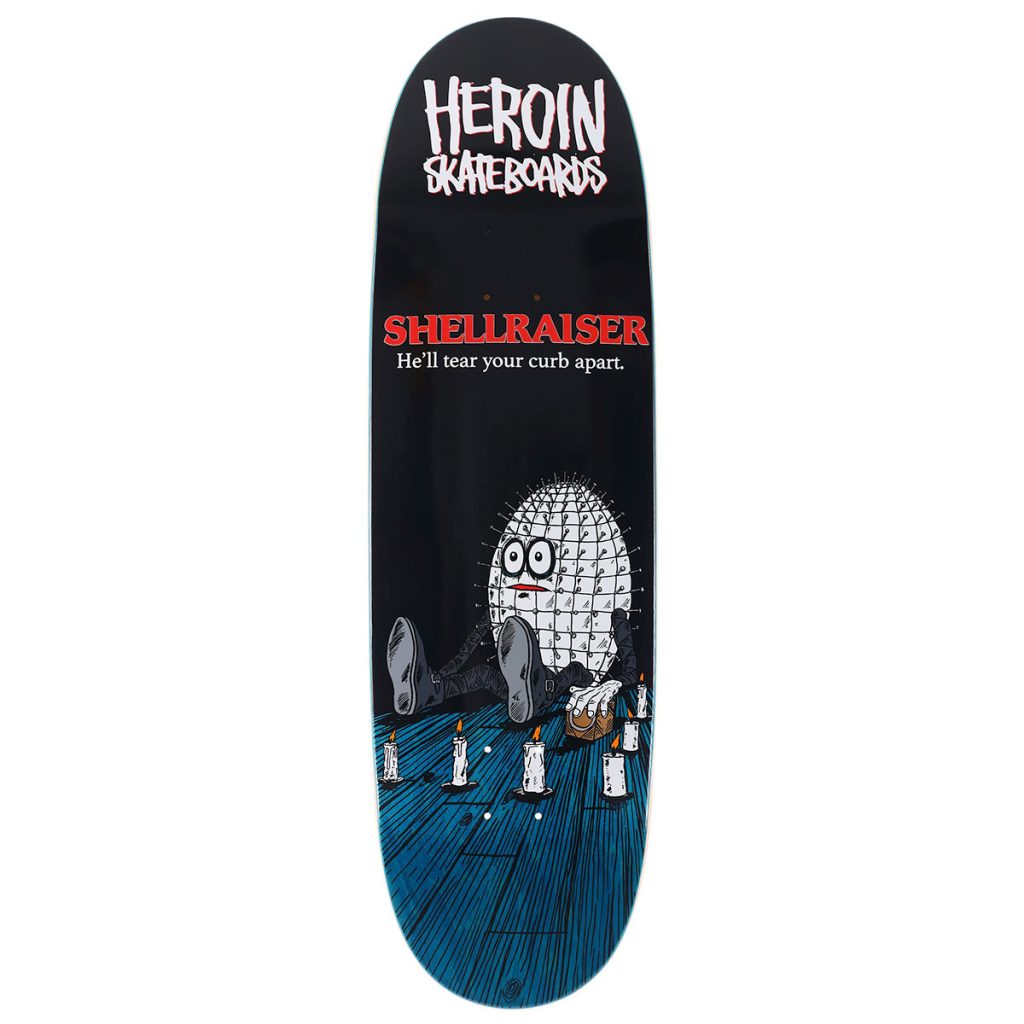 Heroin Skateboards ‘Shellraiser’ 9.4″ Deck – Heroin Skateboards Store